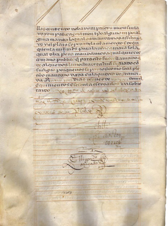 El Ayuntamiento lleva a cabo la restauración de la Real Carta Ejecutoria